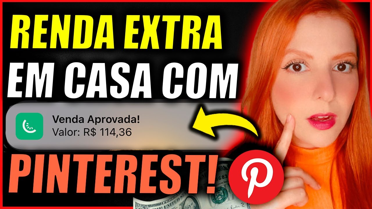 Faça uma RENDA EXTRA como AFILIADO no PINTEREST! - YouTube