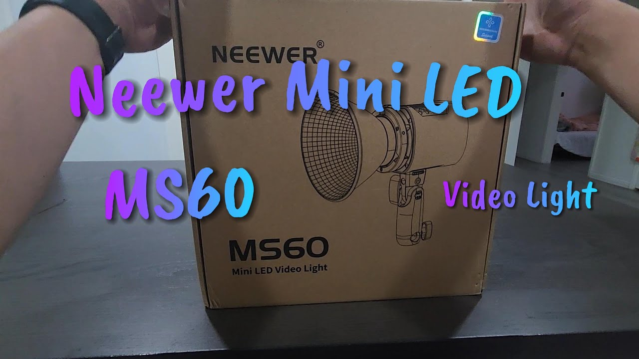 Neewer MS60 Mini LED Video Light - Great portability LED light for dark ...