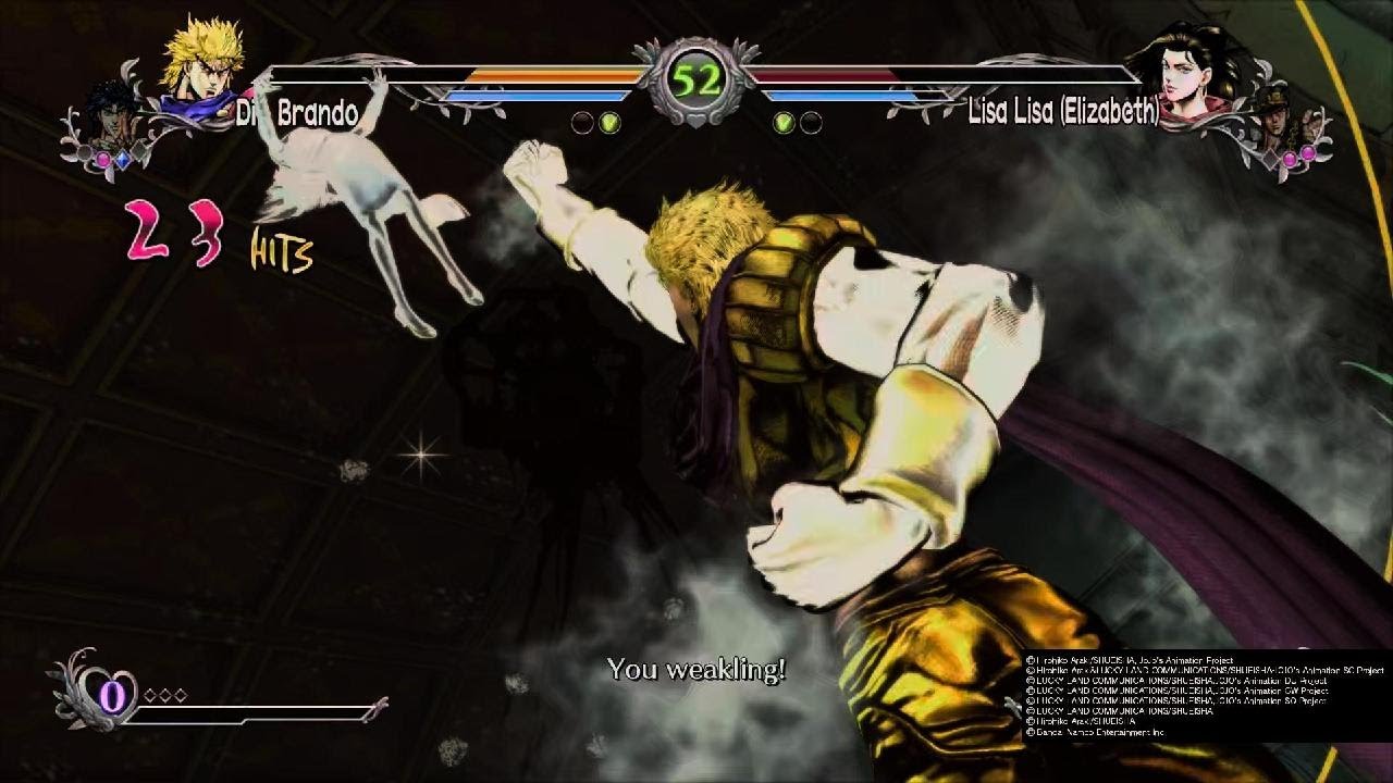 JoJo's Bizarre Adventure ASBR Online This Stunning Lisa Lisa. - YouTube