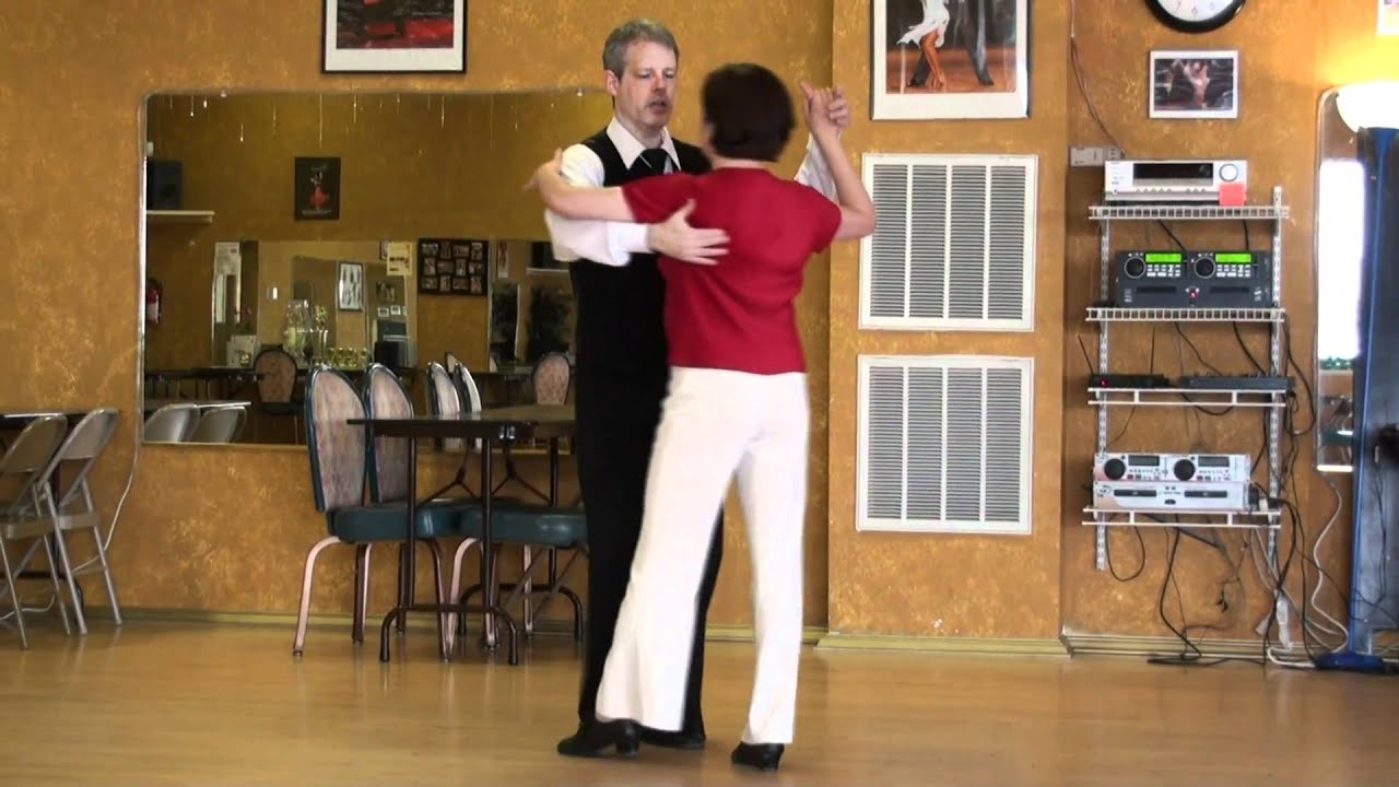 American Rumba Back Spot Turn Couple - YouTube