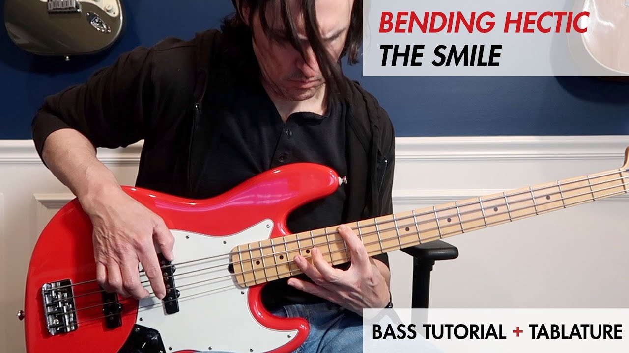 Bending Hectic | The Smile (Bass Cover & Tablature) - YouTube