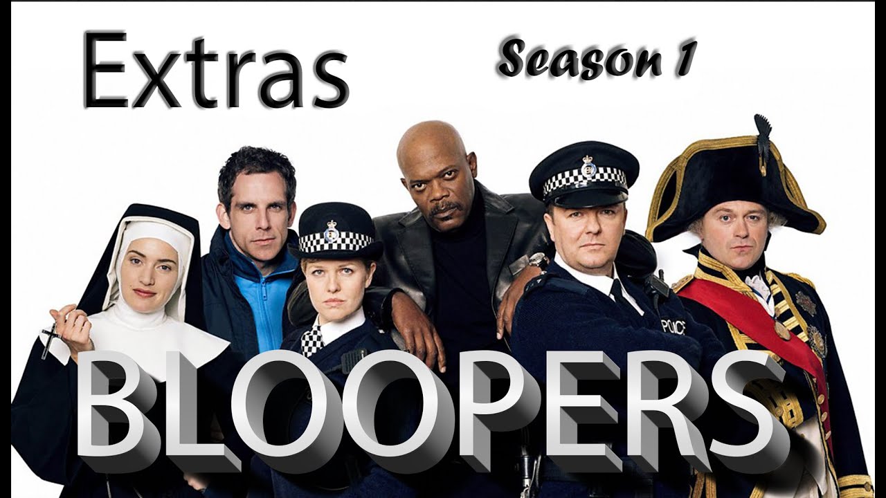 Extras Season 1 (TV Series) Bloopers/Gag reels/Outtakes - YouTube