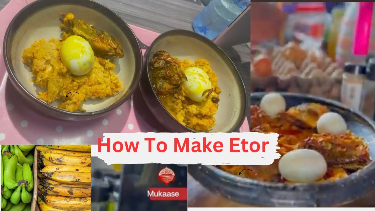 How To Make Etor, Ghanaian Food For Merry Making. [Mukaase Ep1] - YouTube