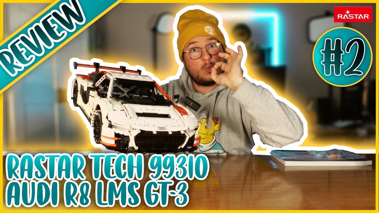 Stellt die LEGO Technic Supercars in Frage - Rastar AUDI R8 LMS GT 3 ...