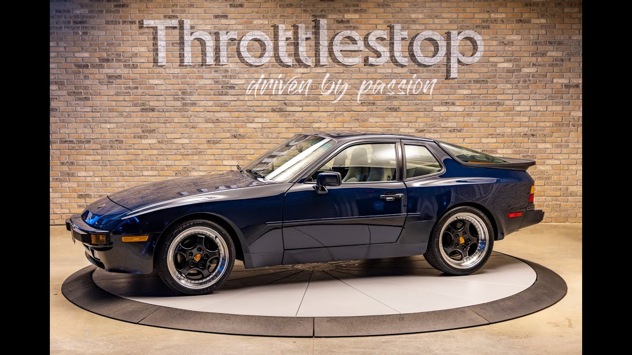 1987 Porsche 944 Startup and Showcase - YouTube