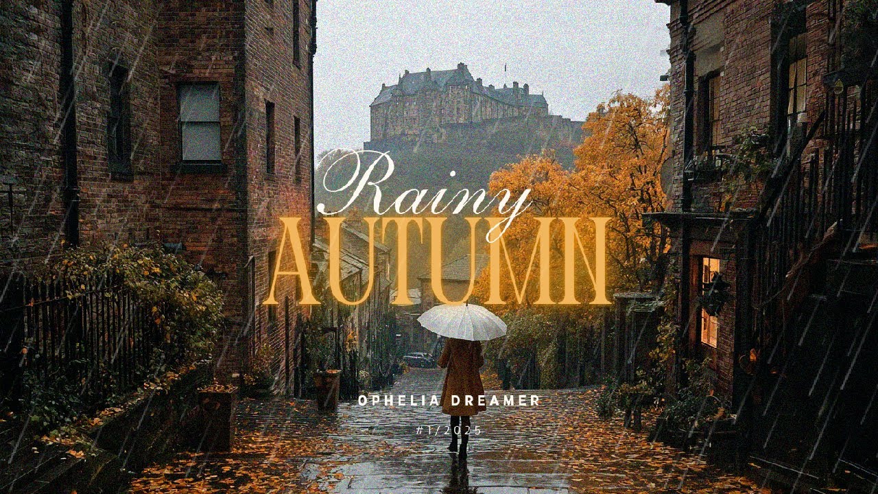 a rainy morning playlist for romanticizing autumn 🍂 | cozy autumn mood ...
