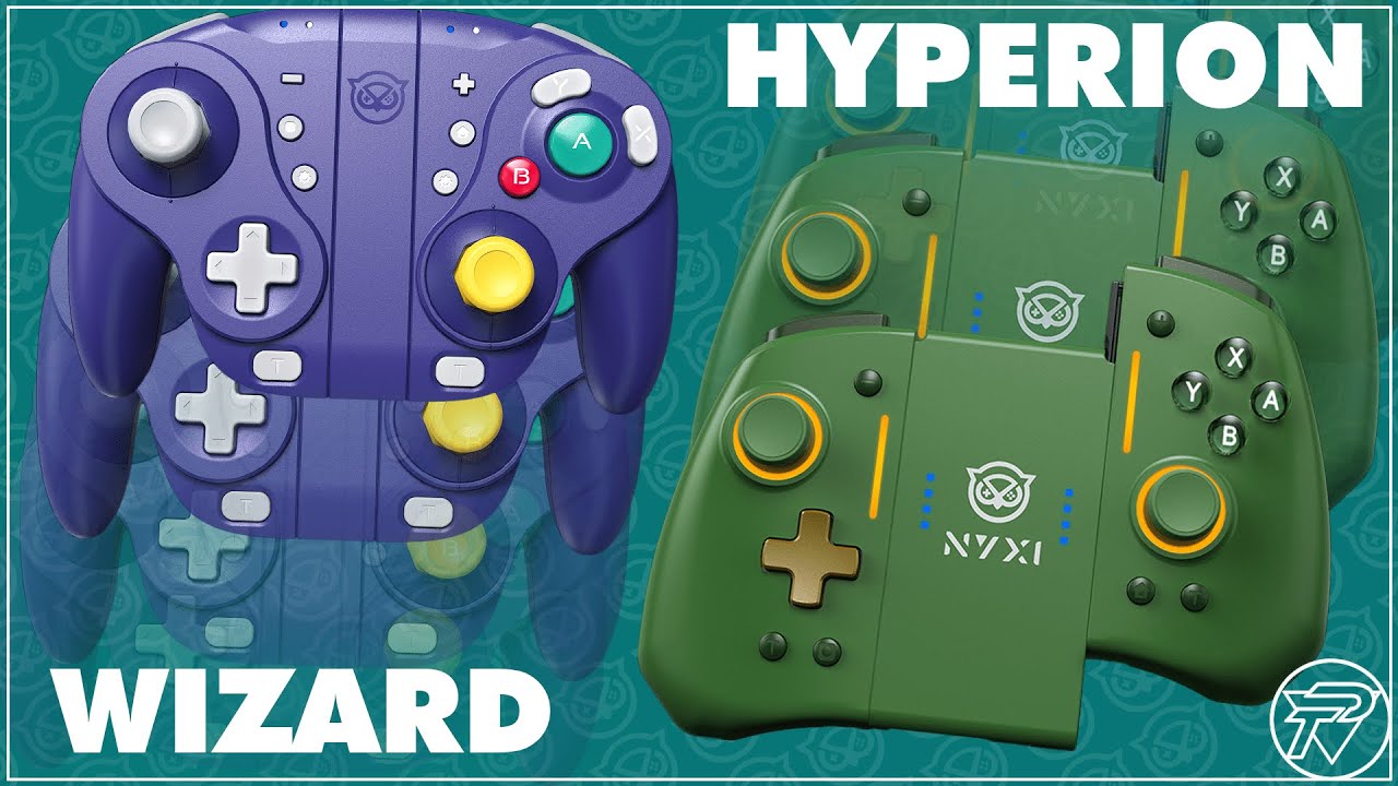 NYXI Hyperion Pro and Wizard Controllers Unboxing & Review - YouTube