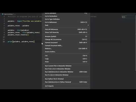 Ejercicio 8 - Listas y Tuplas - Programación en Python - YouTube