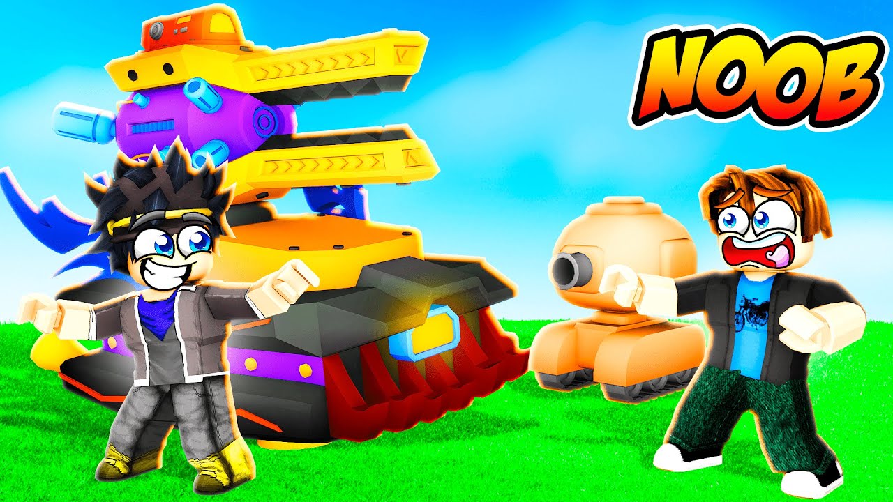 Going NOOB to PRO in TANK LEGENDS Roblox! - YouTube