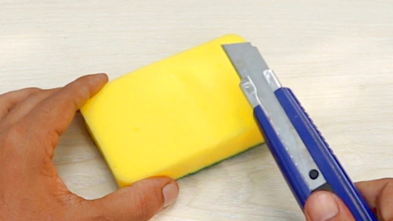 The Genius Sponge Hack Every Homeowner Needs to Know! - YouTube