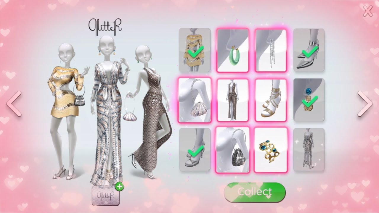 Watch how I Unlocked GLITTER Collection #SuperStylist - Dress Up ...