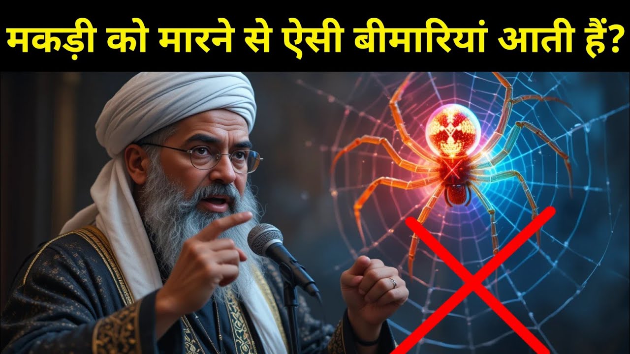 मकड़ी को मारने से ऐसी बीमारियां आती हैं ? | Kya Makdi Ka Jala Saaf ...