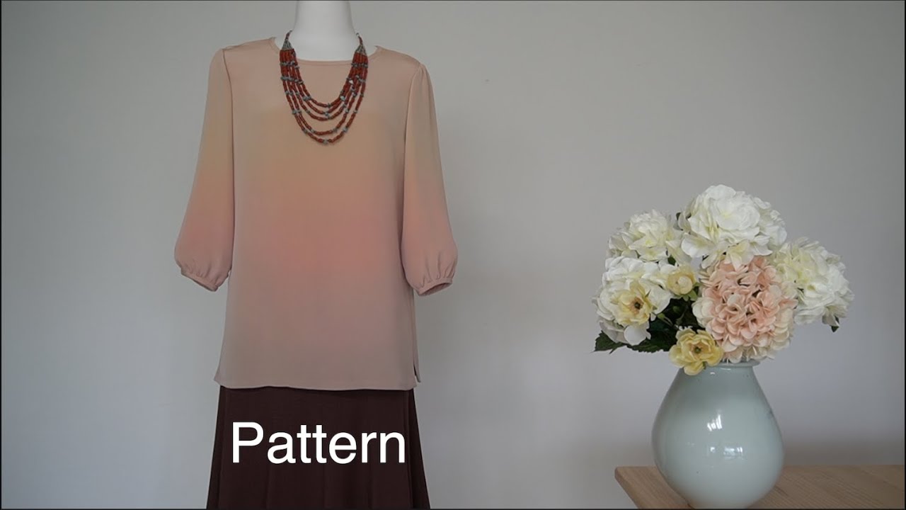 소매있는 블라우스 만들기 1부 Making A Blouse With Sleeves 1 Youtube