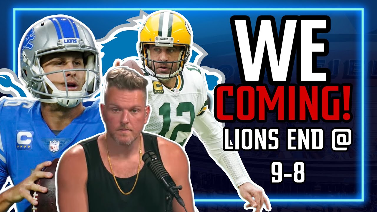 The Detroit Lions KNOCK OFF Green Bay Packers...END SEASON WITH WINNING ...