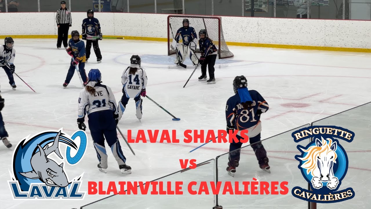 Partie Pré-Saison Atomes B - Laval Sharks vs Blainville Cavalières 4K ...