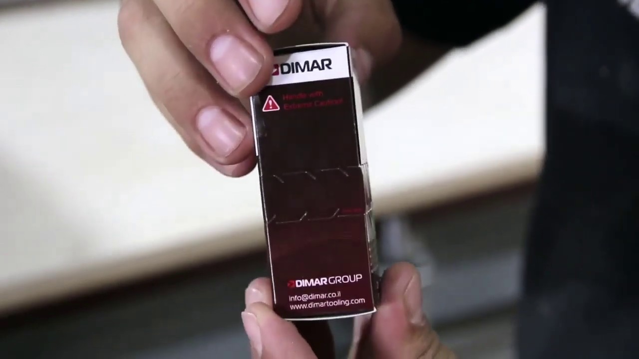 CNC ebatlama freze bıçağı 20 mt / dak çalışma hızı Dimar Rocket 1.0 ...