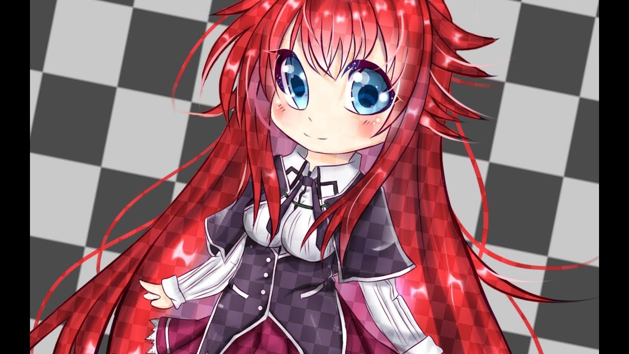 [Fanart] Speed paint/ Gremory Rias - High School DxD ( pain tool sai ...