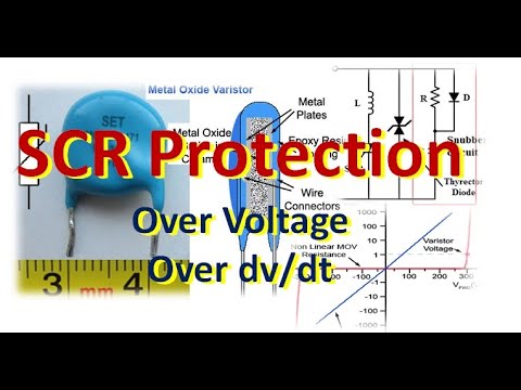Protection of SCR Thyristor | Over Voltage | Over dv by dt | Snubber ...