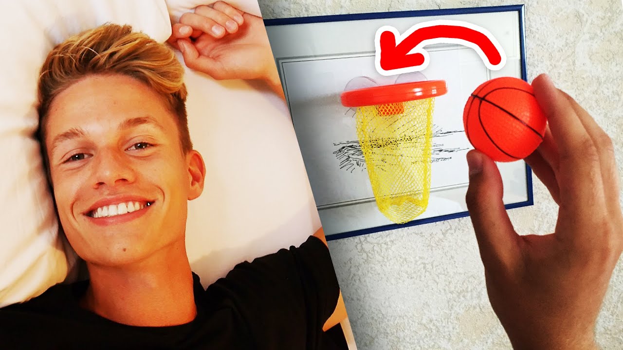 MINI-BASKETBALL mit Luca - YouTube