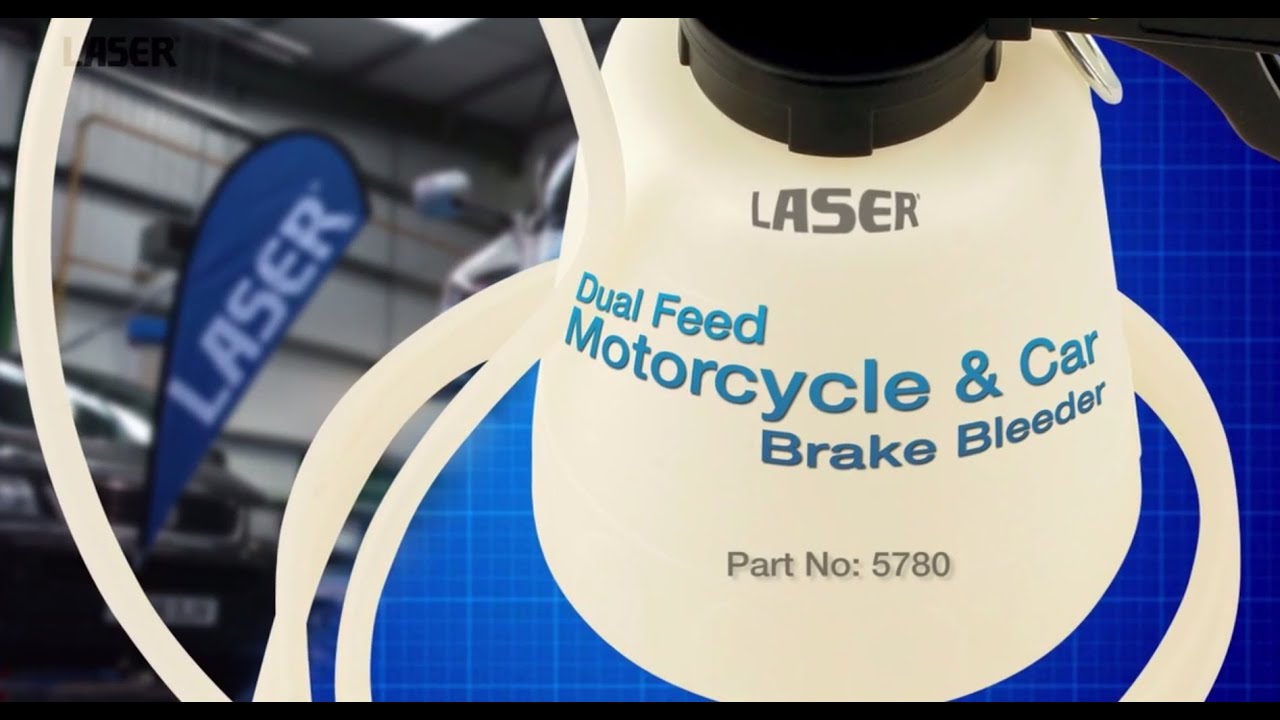 5780 | Laser Motorcycle and Car Brake Bleeder - YouTube