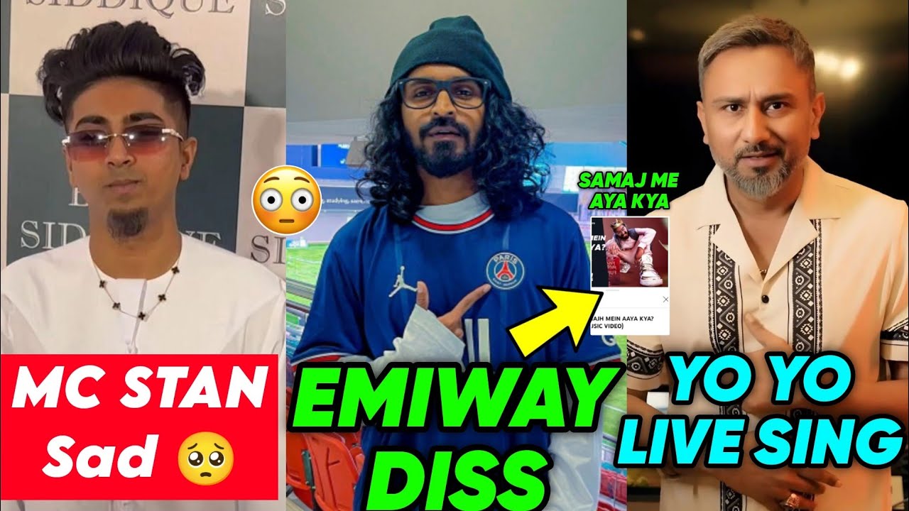 Mc Stan Story On 🤯 Emiway Diss Complete 6 Year | Honey Singh Live ...