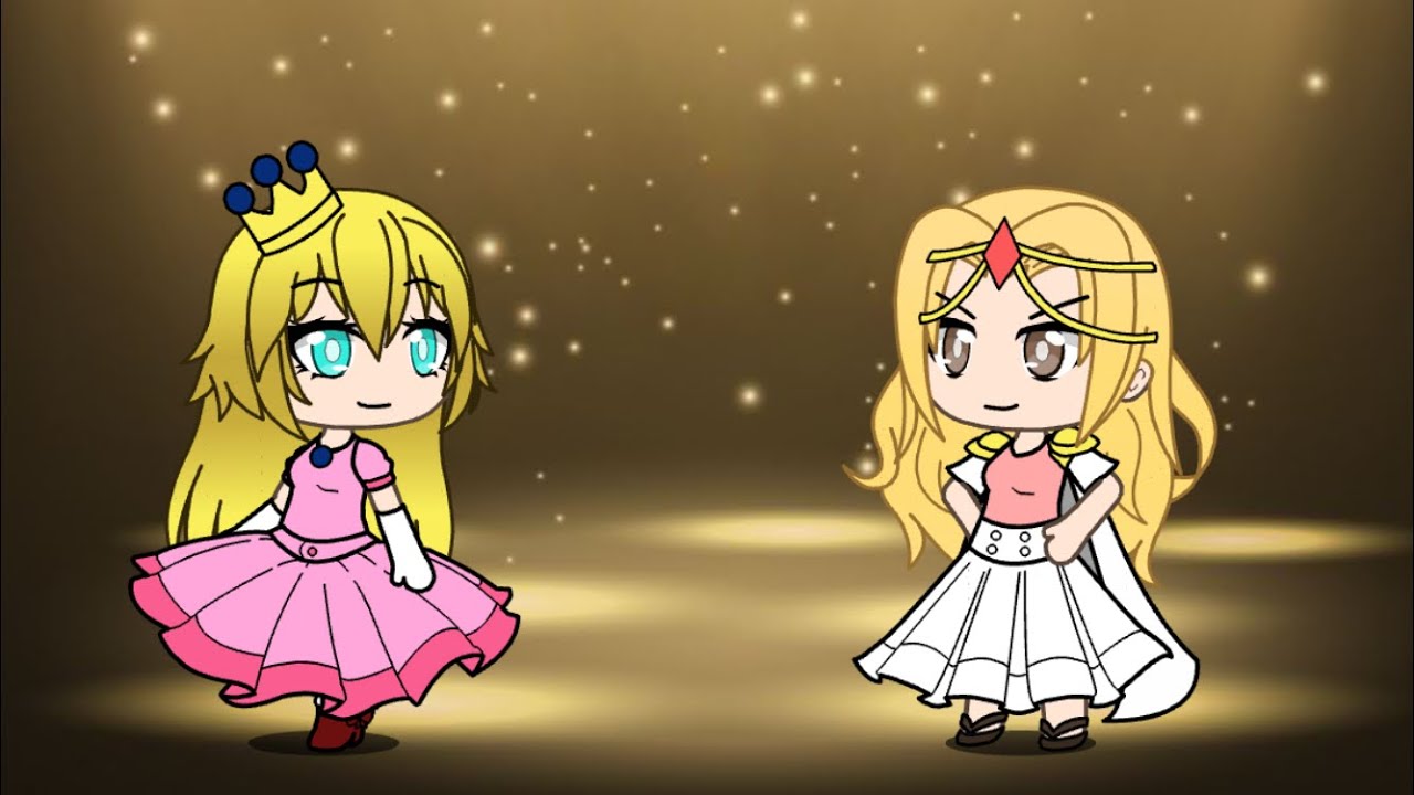 Épic pixel battle Peach vs Zelda gacha Life - YouTube