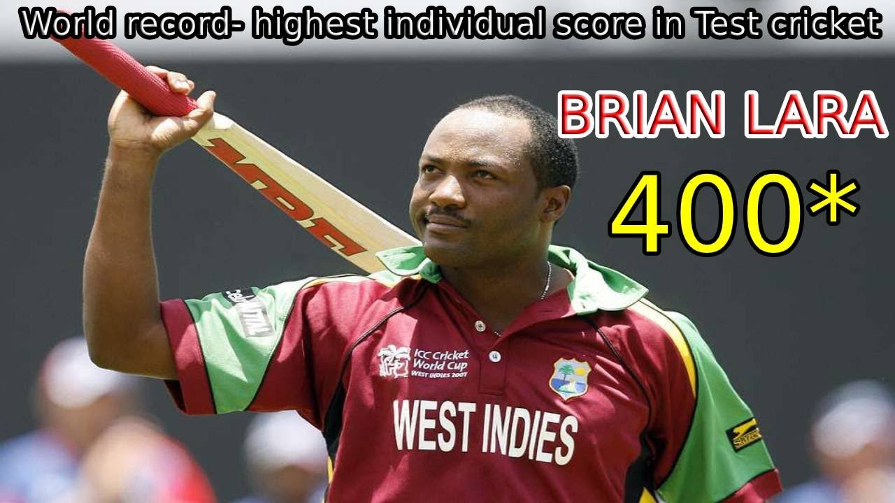 Brian Lara Highest Test Score