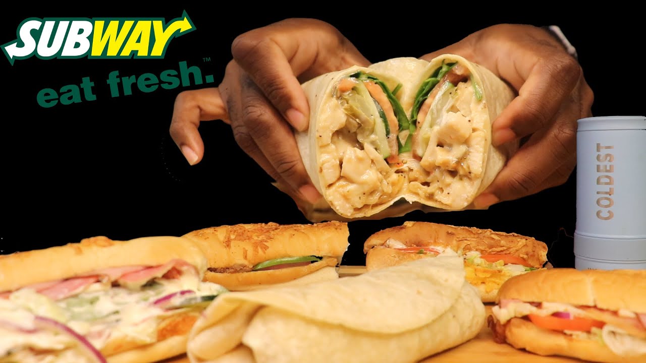 Trying My Facebook Friends Favorite Subway Sandwich - YouTube