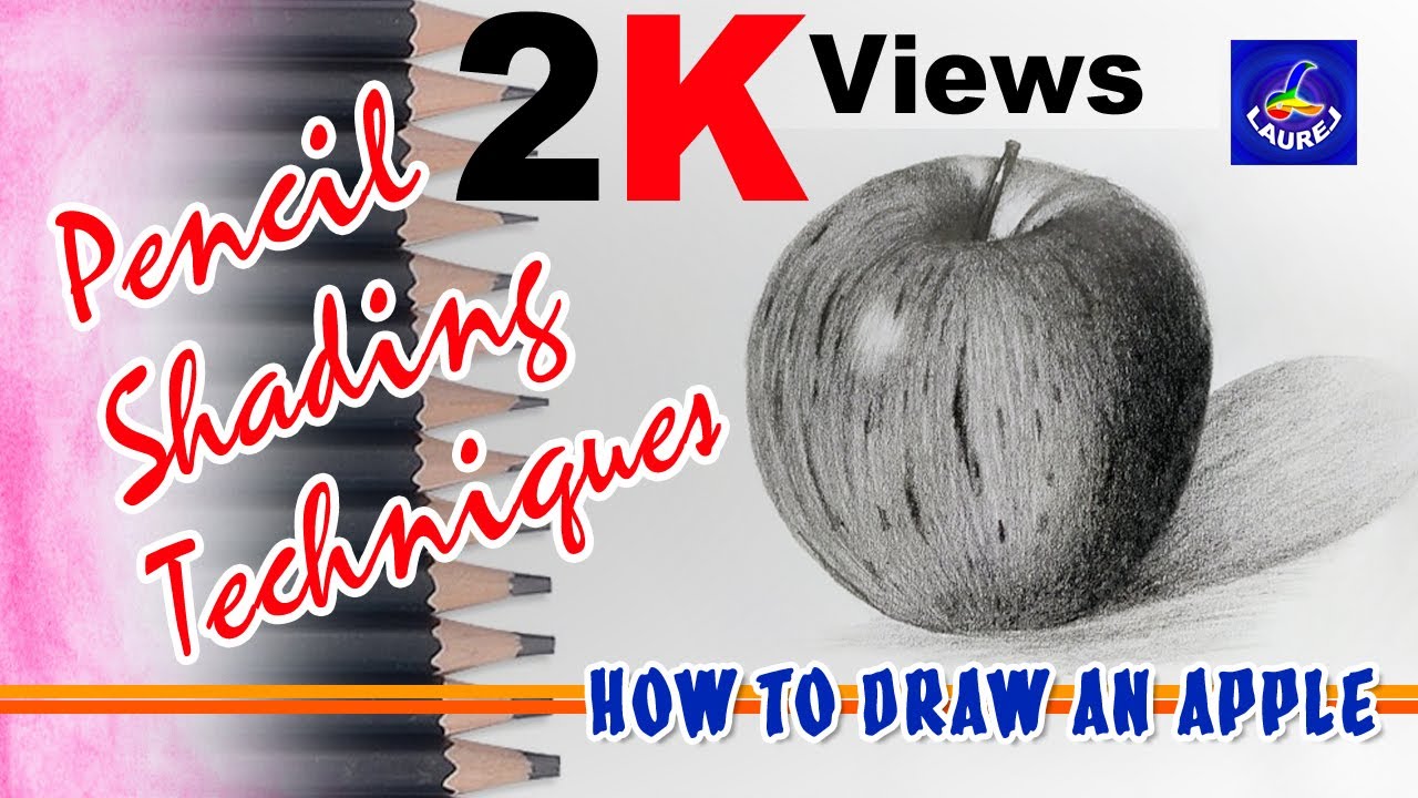 Draw an Apple - Pencil Shading - YouTube