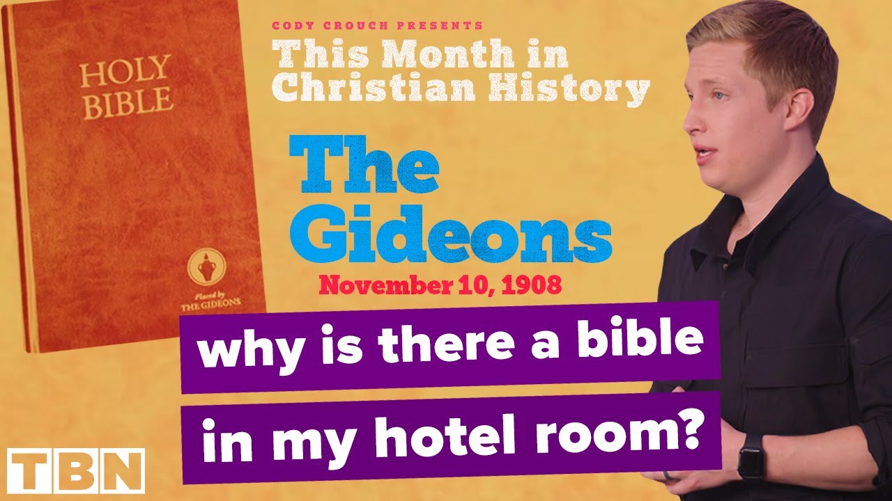 The Gideon's: The Story Behind the Bible in Your Hotel Room | Cody ...