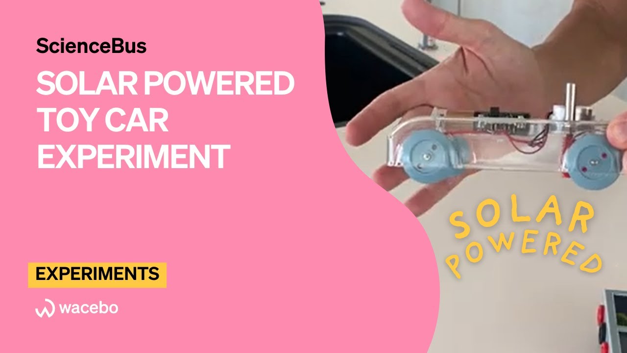 ScienceBus / Solar Powered Toy Car Experiment for students with our ...