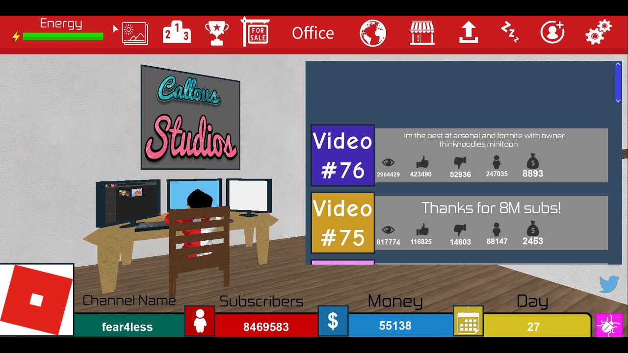 Tuber simulator :roblox - YouTube