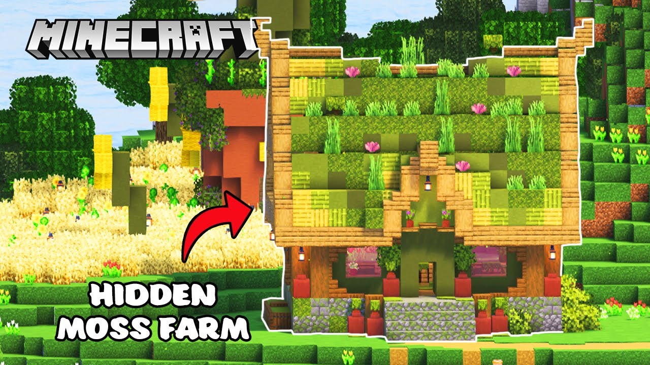 🌿 I Built The Moss Farm I Always Wanted in Minecraft - YouTube