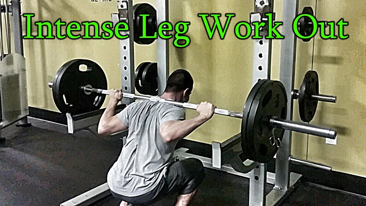 Intense Leg Workout - YouTube