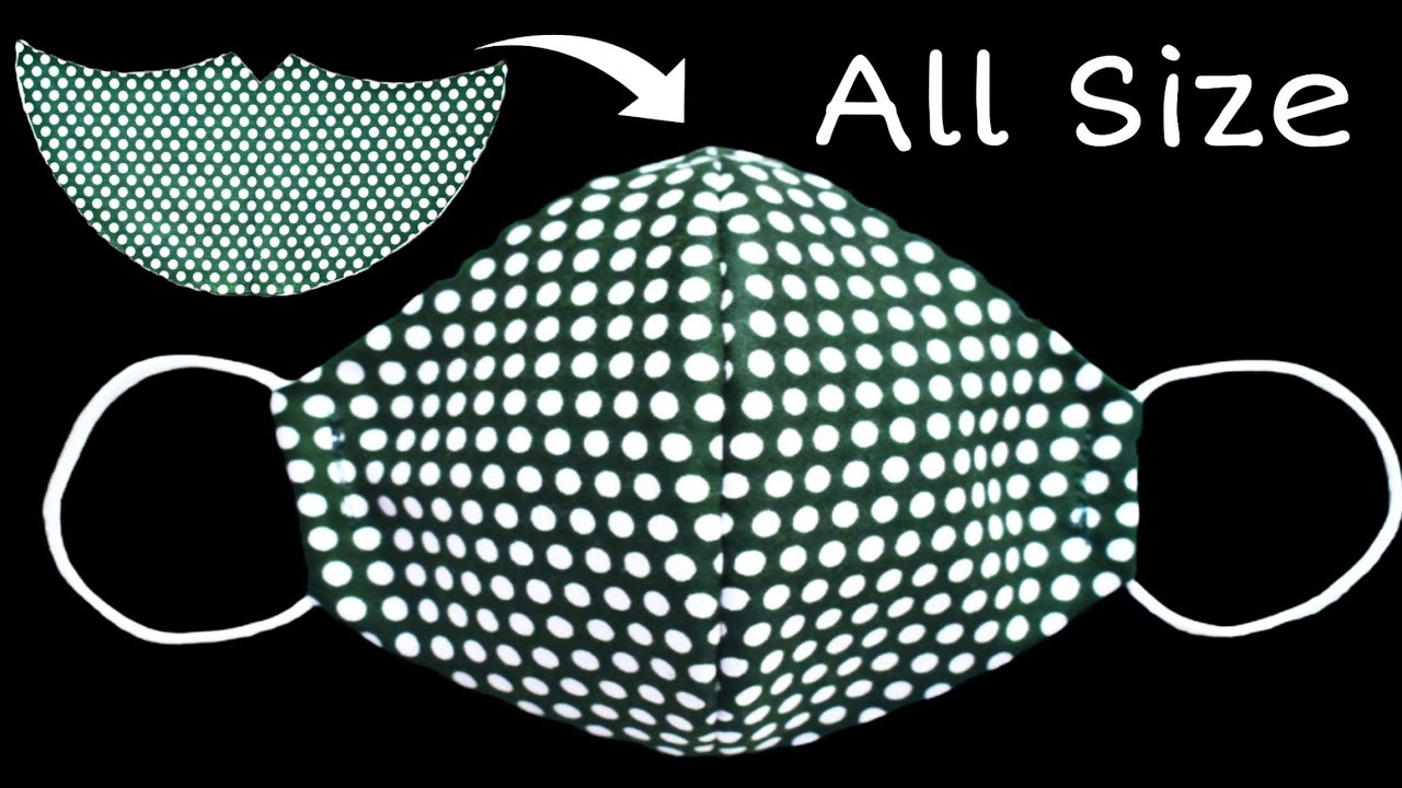 Very Easy New Style Pattern Mask - Face Mask Sewing Tutorial - Make ...