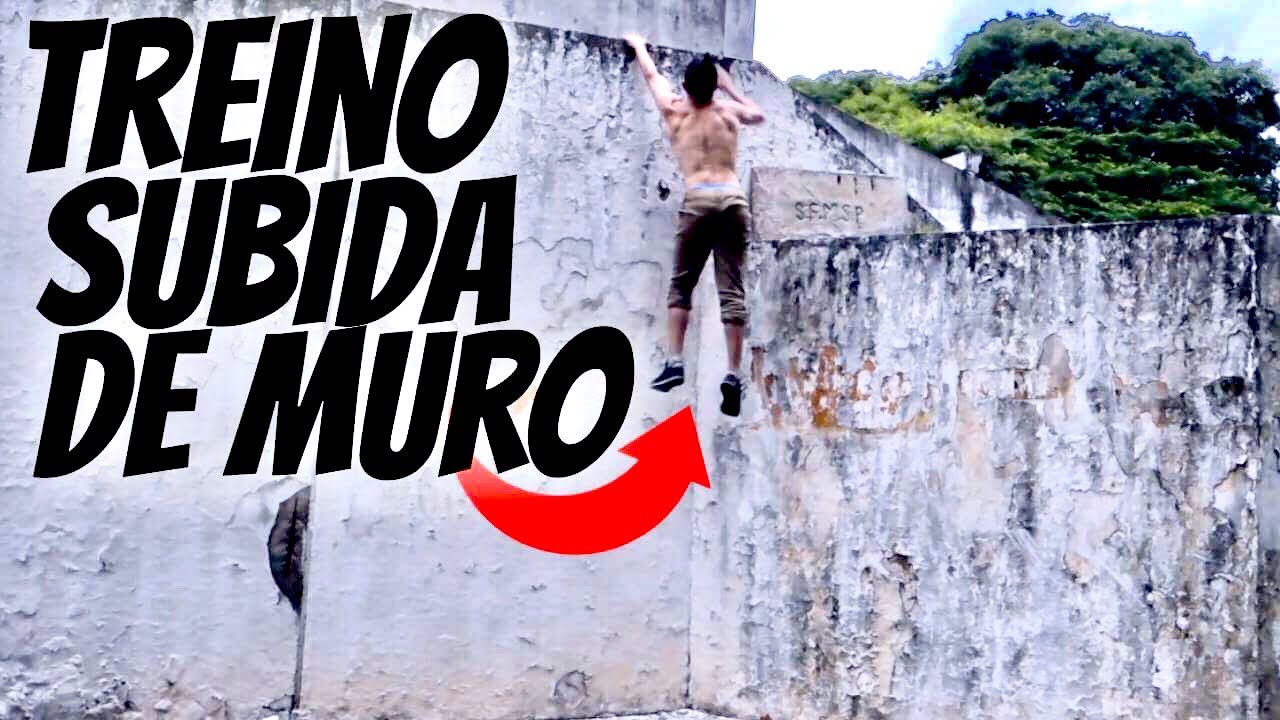 TREINO DE SUBIDA DE MURO 20 Dias de vlog EP-12 - YouTube