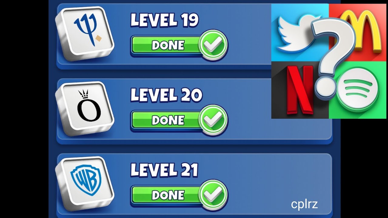 Logo Quiz Level 19-21 Answers [Logo Quiz - World Trivia Game] - YouTube