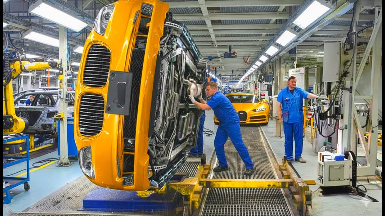 How the Bugatti Chiron Super Sport Golden Era Is Built – Inside Bugatti ...