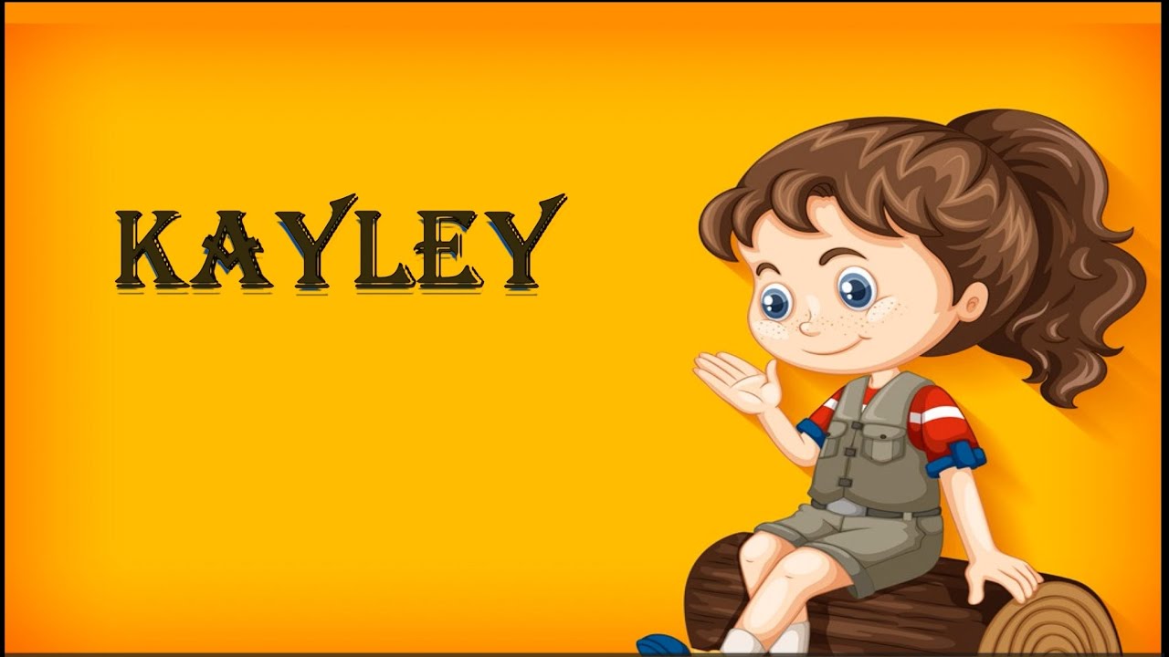 How to Pronounce Kayley - YouTube