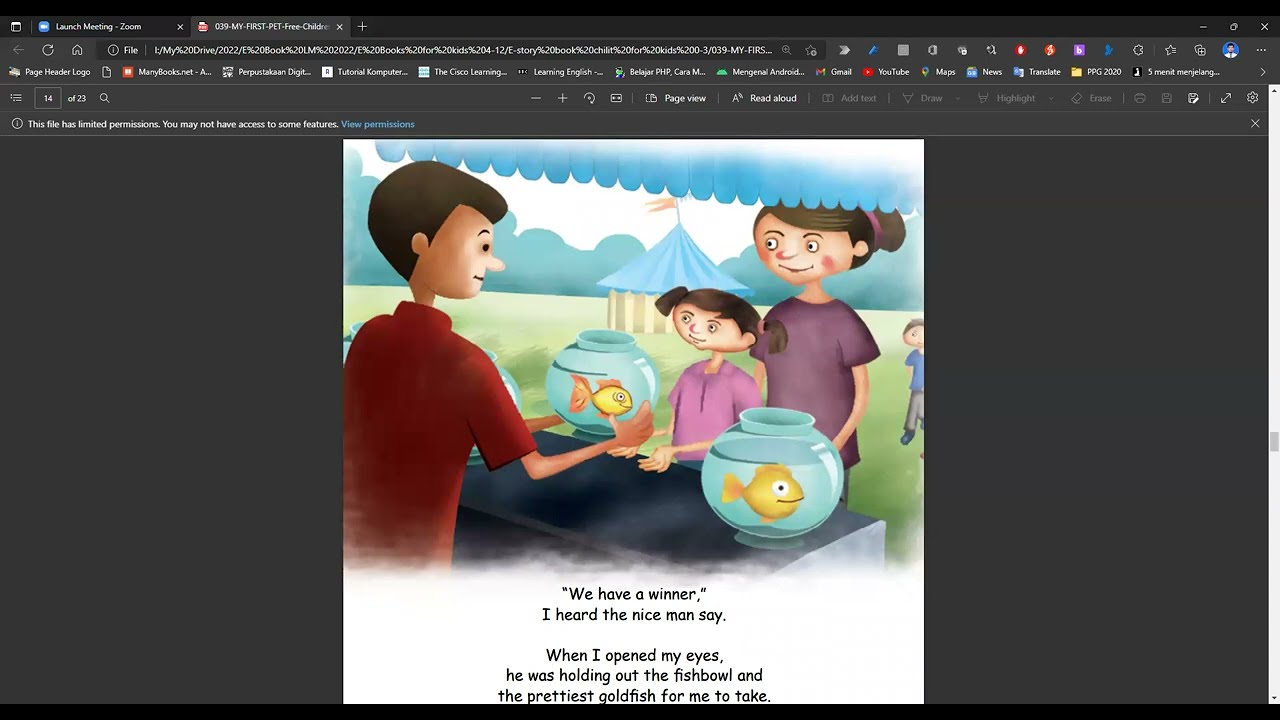 Picture Book (6): My First Pet by T. Albert - YouTube