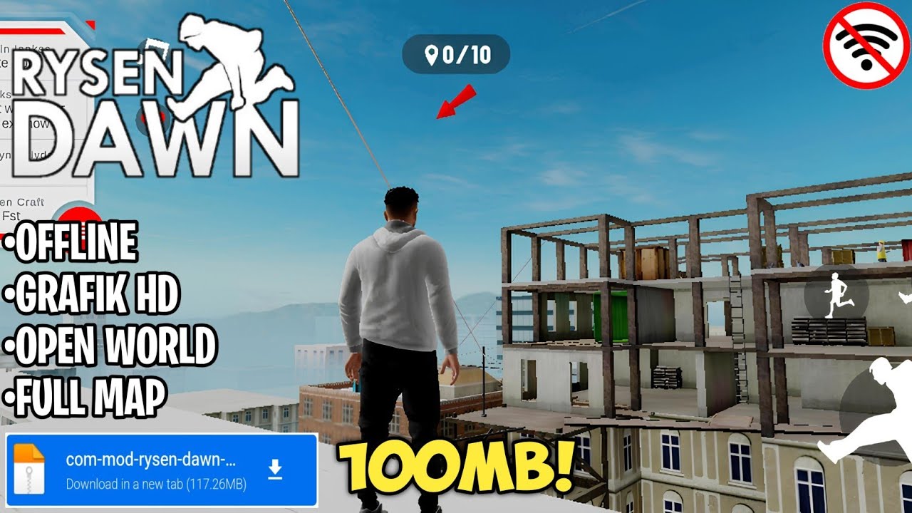 Game Parkour Open World! Rysen Dawn Android Offline Terbaru 2025 - YouTube