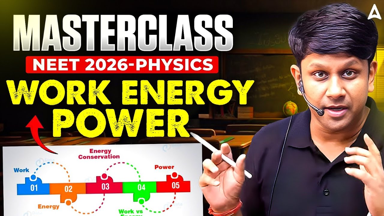NEET 2026 Physics | Physics Masterclass - Work Energy Power | GG Sir - YouTube