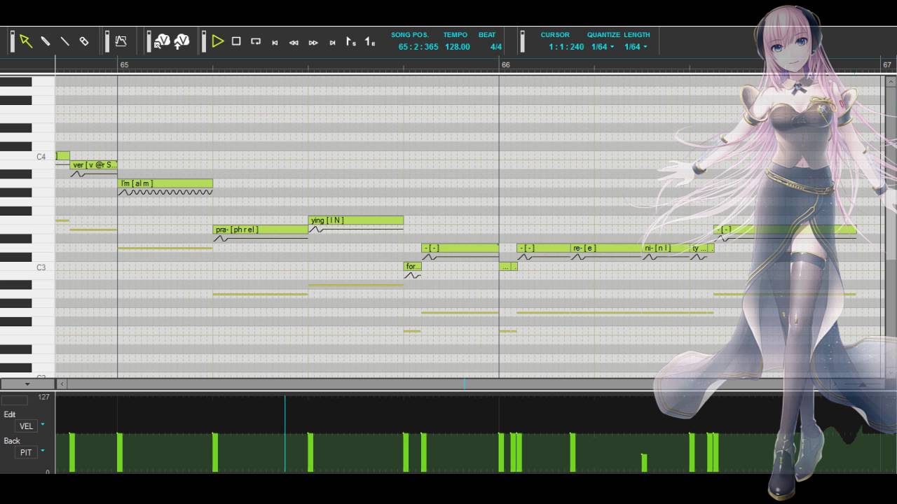 【Luka V4 English】Ten Thousand Stars 【VOCALOID 4 Cover】+VSQx - YouTube
