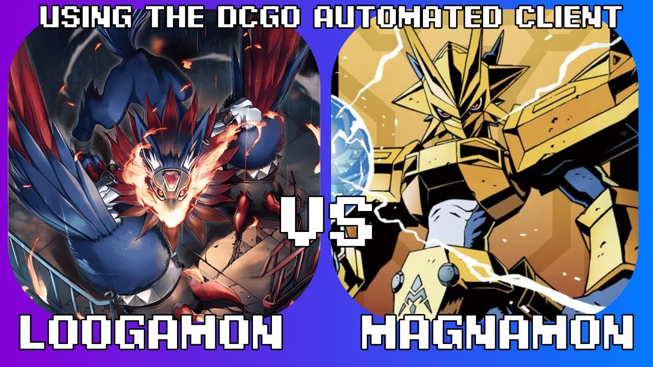 BT15 Loogamon VS Magnamon simulator battle! - YouTube