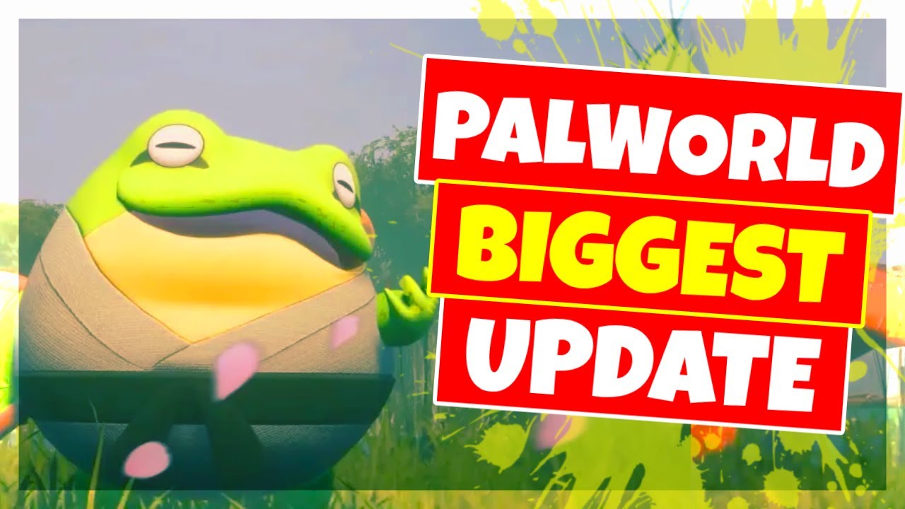 PALWORLD BIGGEST UPDATE | NEW PALS, WEAPONS, POI, AND MUCH MORE ...