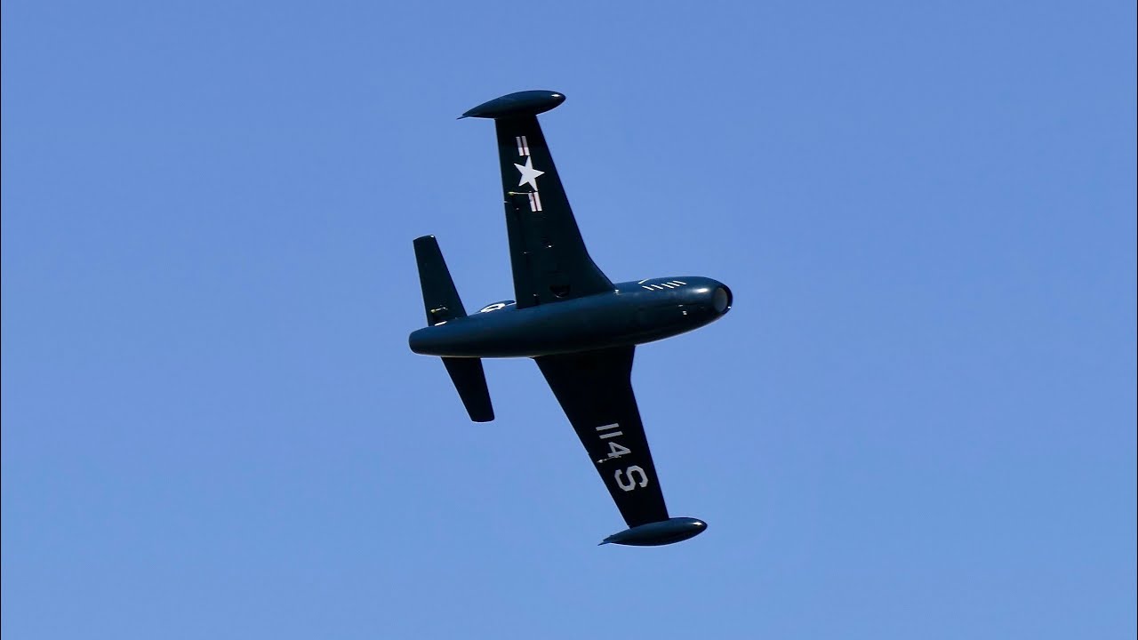 North American FJ-1 Fury in Action at Rabbit Dry Lake! - YouTube