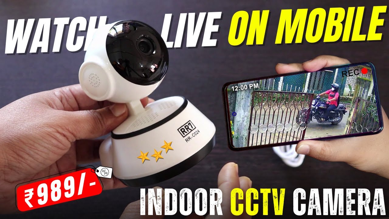 Wireless CCTV camera for Home and Shop Review 🔥 WiFi Security Camera ...