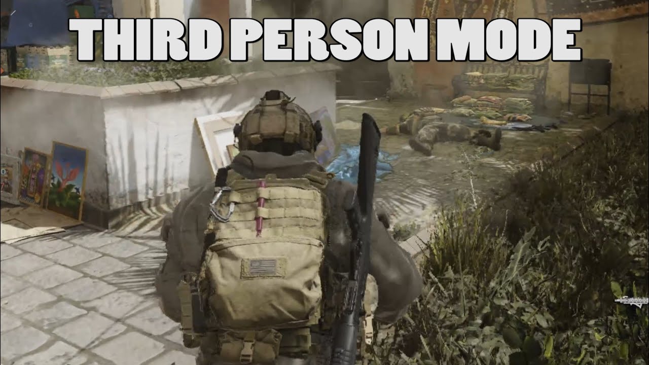 third person mode gameplay - Call of duty Modern Warfare 2 - YouTube
