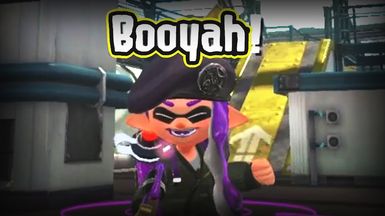 Do not "BOOYAH" in the beginning of a match 【SPLATOON 2】 - YouTube