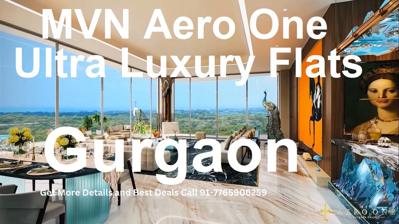 MVN Aero One High Rise Ultra Luxury Flats in Sector 37D Gurgaon || Sample flat in #MVN # ...